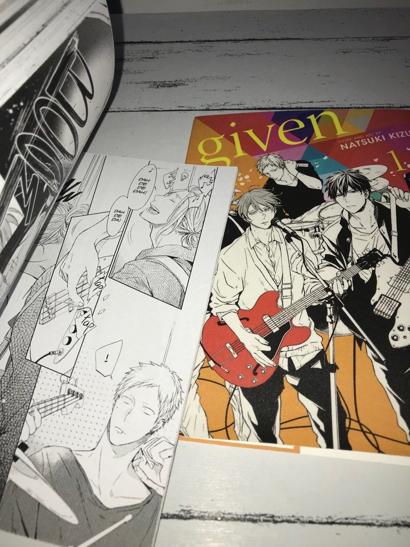 Given Manga Volume 1, Hobbies & Toys, Books & Magazines, Comics & Manga ...