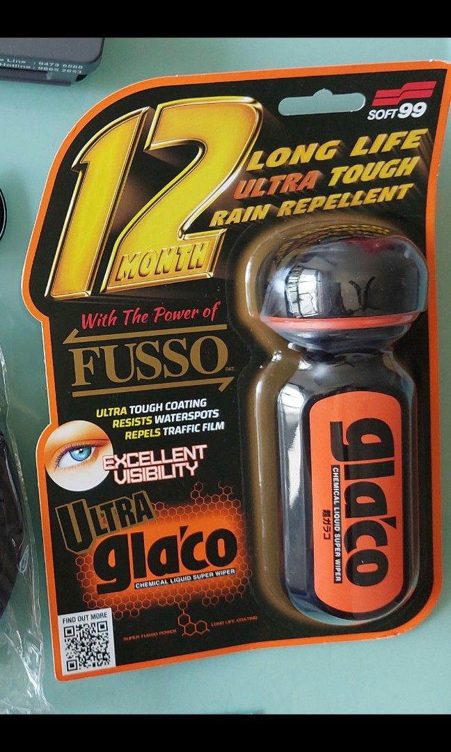 Glaco windscreen rain water repellant, Car Accessories, Accessories on ...