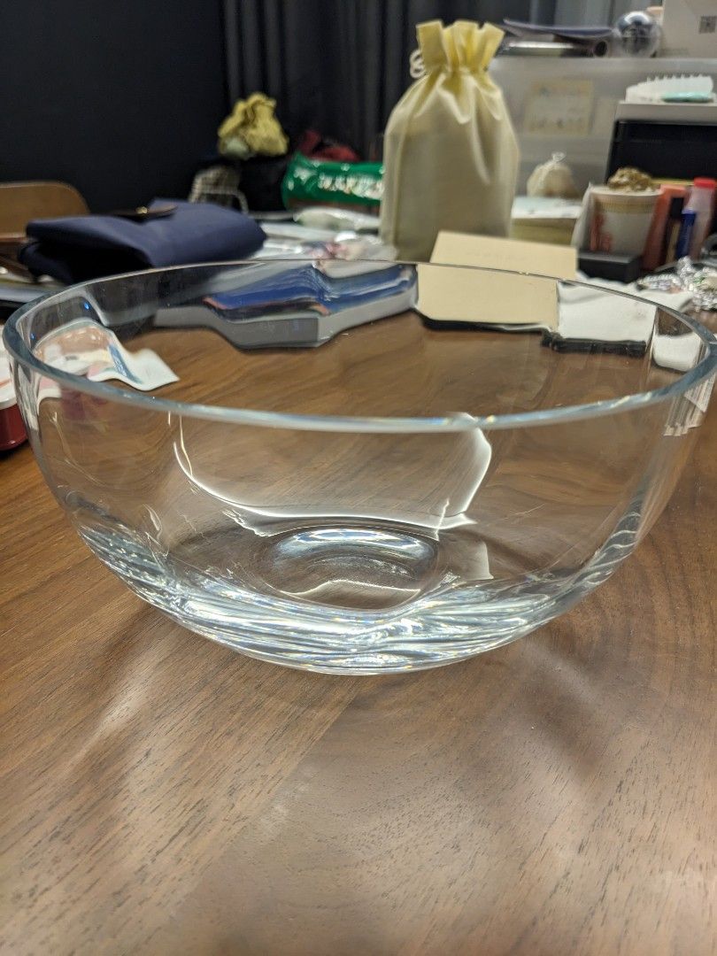 Glass Display Bowl, Furniture & Home Living, Kitchenware & Tableware ...