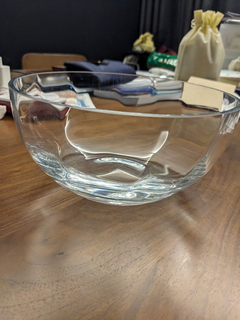 Glass Display Bowl, Furniture & Home Living, Kitchenware & Tableware ...