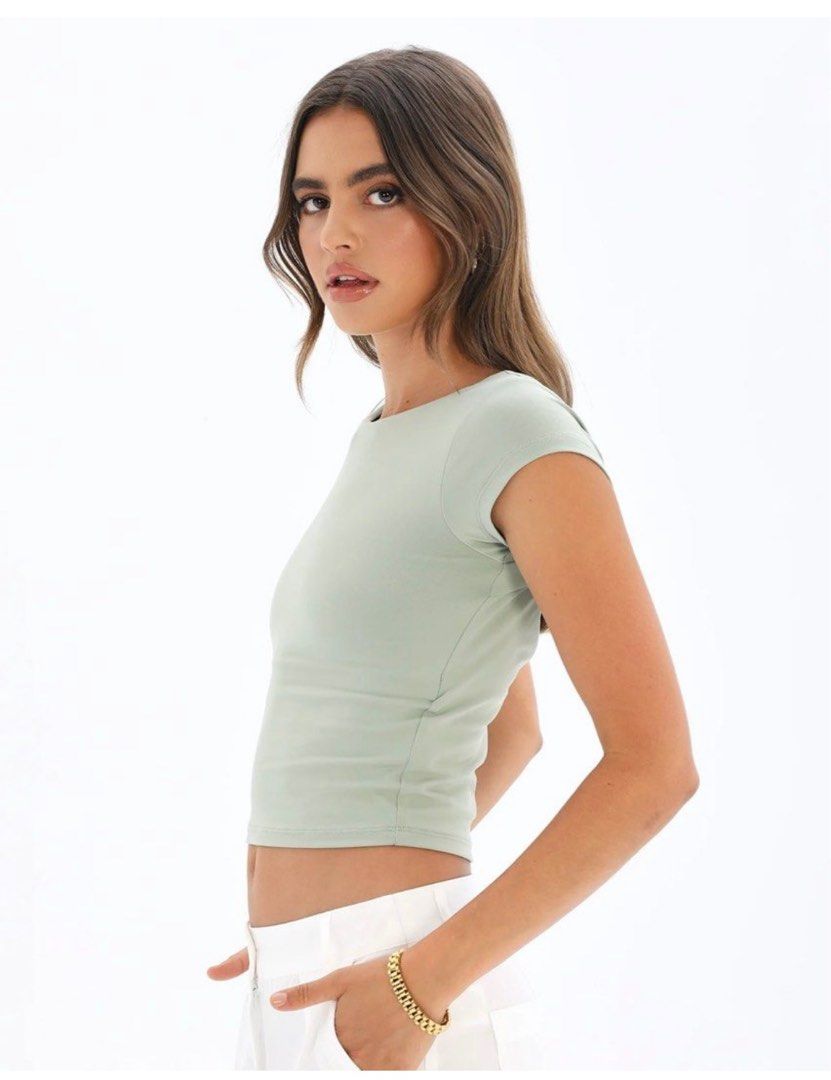 Glassons Backless Top, Women's Fashion, Tops, Other Tops on Carousell