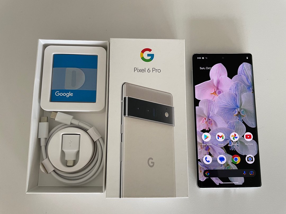 Google Pixel Google 6 Pro White 128 GB, Mobile Phones & Gadgets, Mobile ...