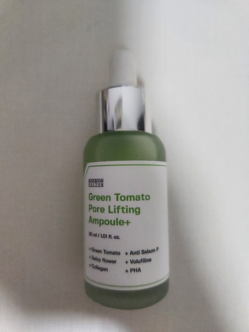Green tomato pore lifting ampoule, Beauty & Personal Care, Face, Face ...