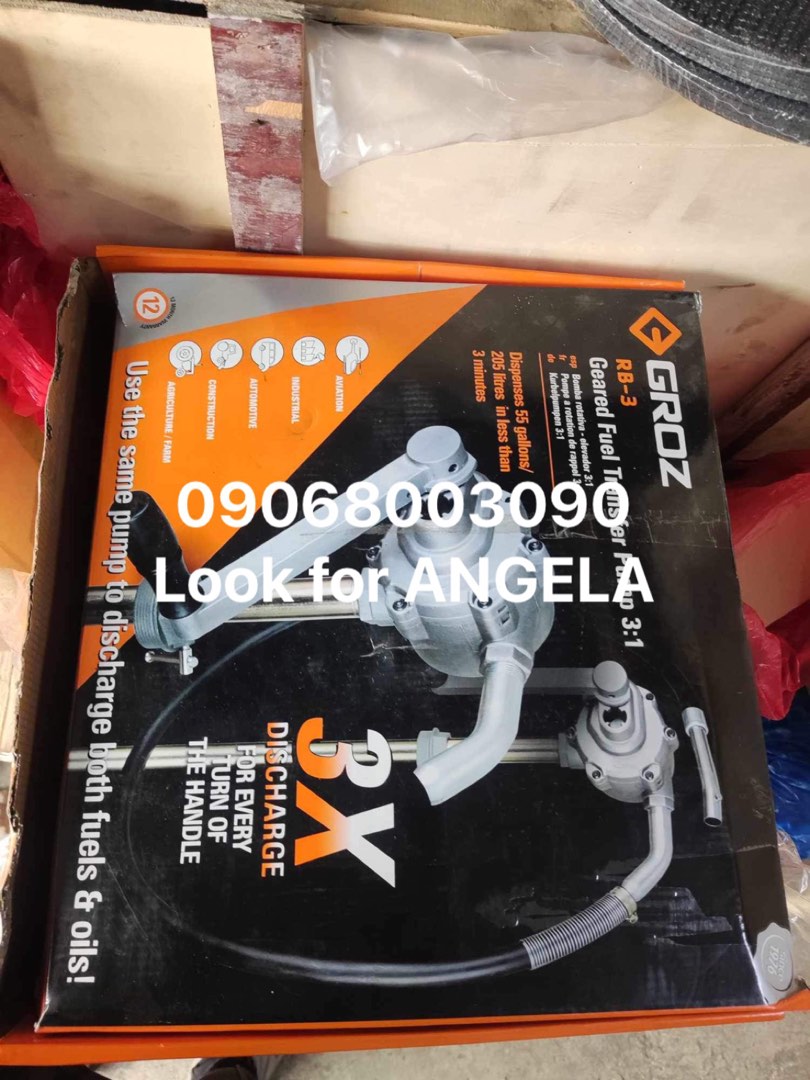 Gros Booster Pump, Commercial & Industrial, Construction Tools ...