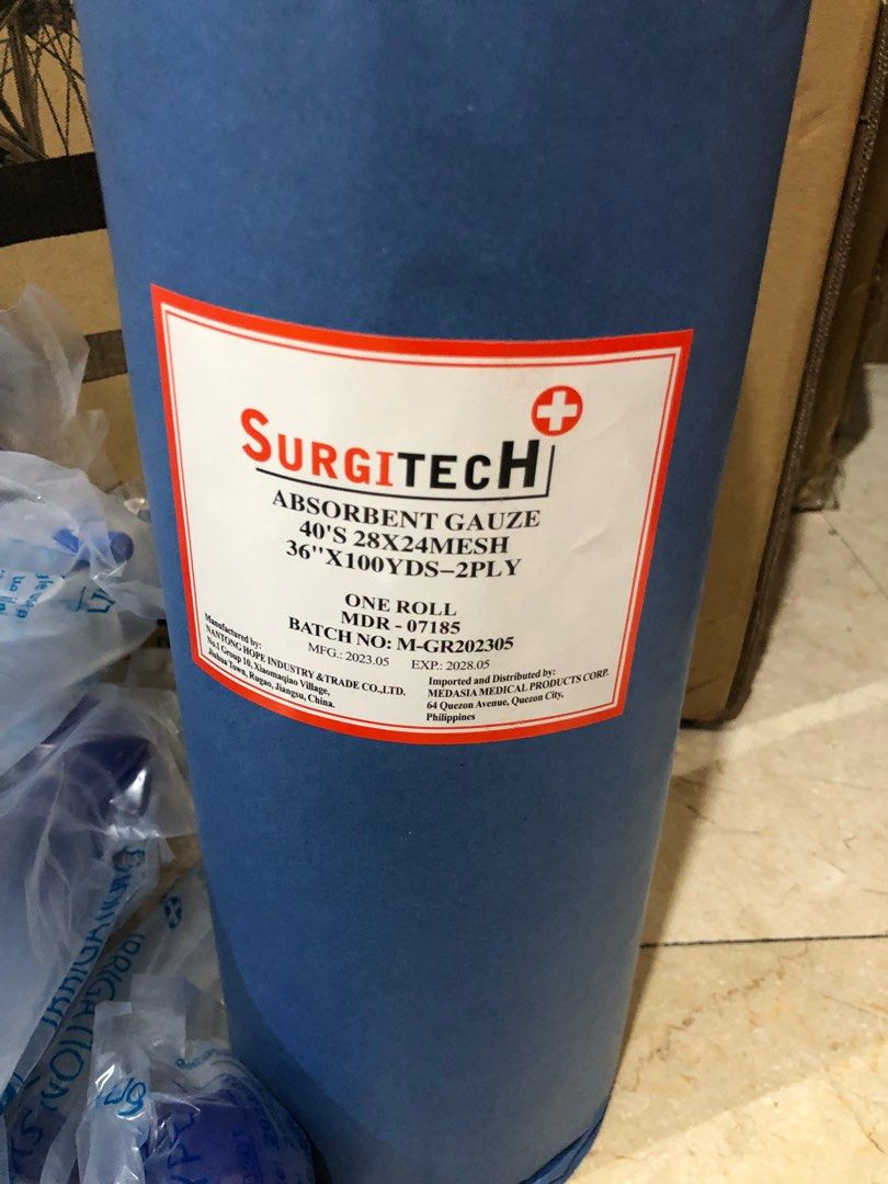 Guaze roll big, Health & Nutrition, Medical Supplies & Tools on Carousell