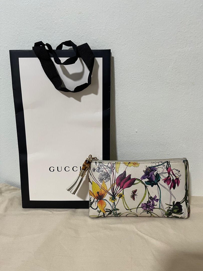 Gucci pouch, Luxury, Bags & Wallets on Carousell