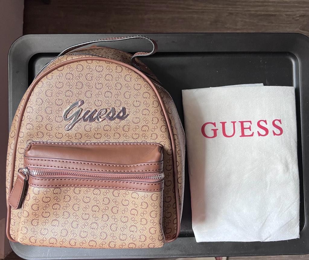 Guess Backpack, Women's Fashion, Bags & Wallets, Backpacks on Carousell