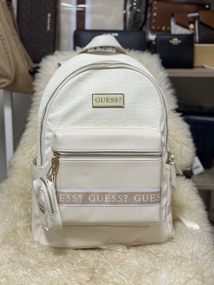 Guess backpack, Women's Fashion, Bags & Wallets, Backpacks on Carousell