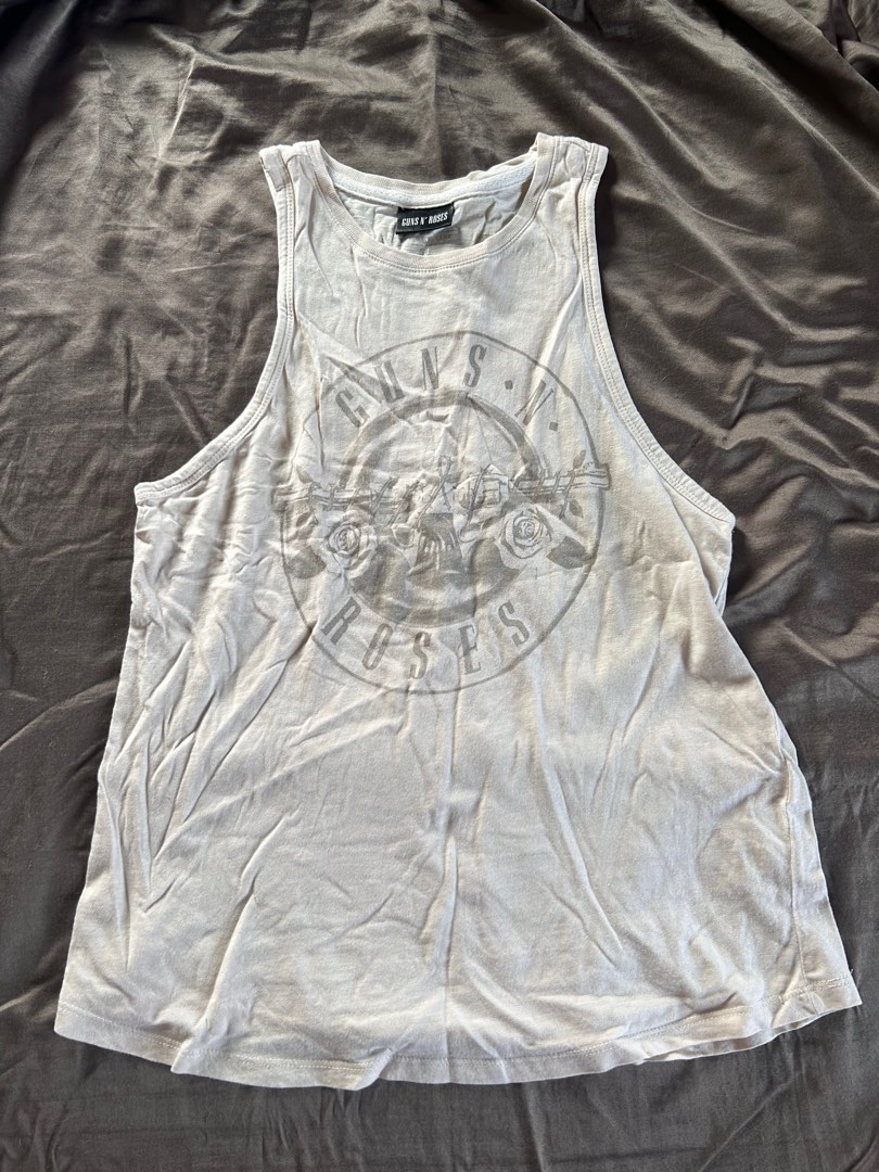 GUNS N ROSES tank top, Women's Fashion, Tops, Shirts on Carousell