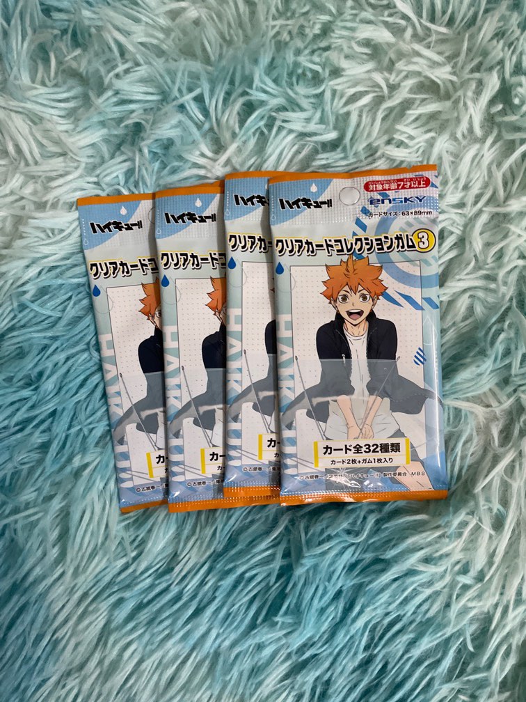 Haikyuu clear card collection volume 3 haikyu, Hobbies & Toys ...