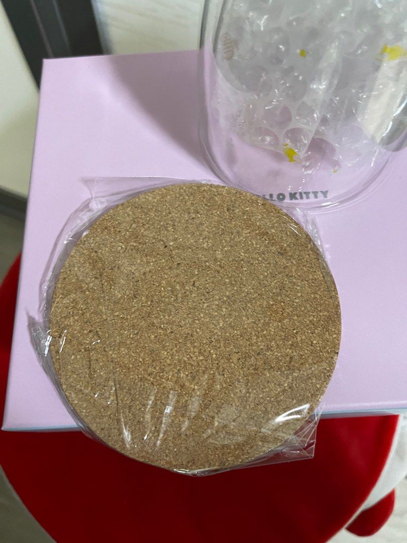 Hello Kitty British Museum Glass + coaster, Food & Drinks, Other Food ...