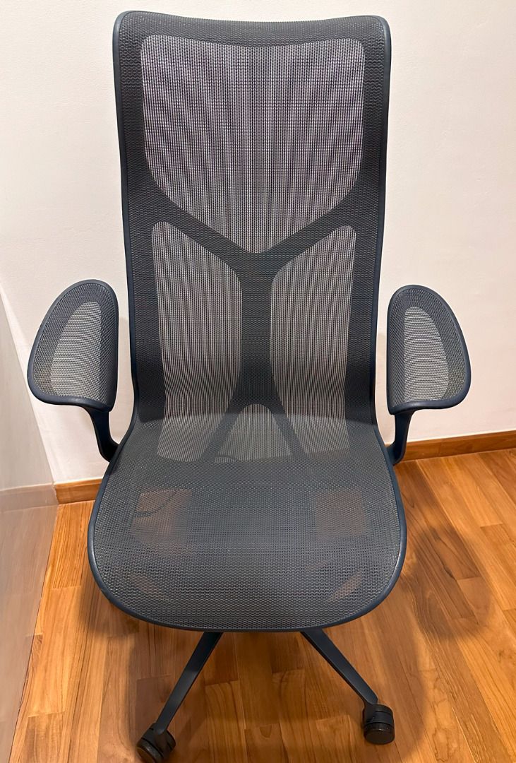 Herman Miller Cosm Highback Chair with Leaf Arms, Furniture & Home ...