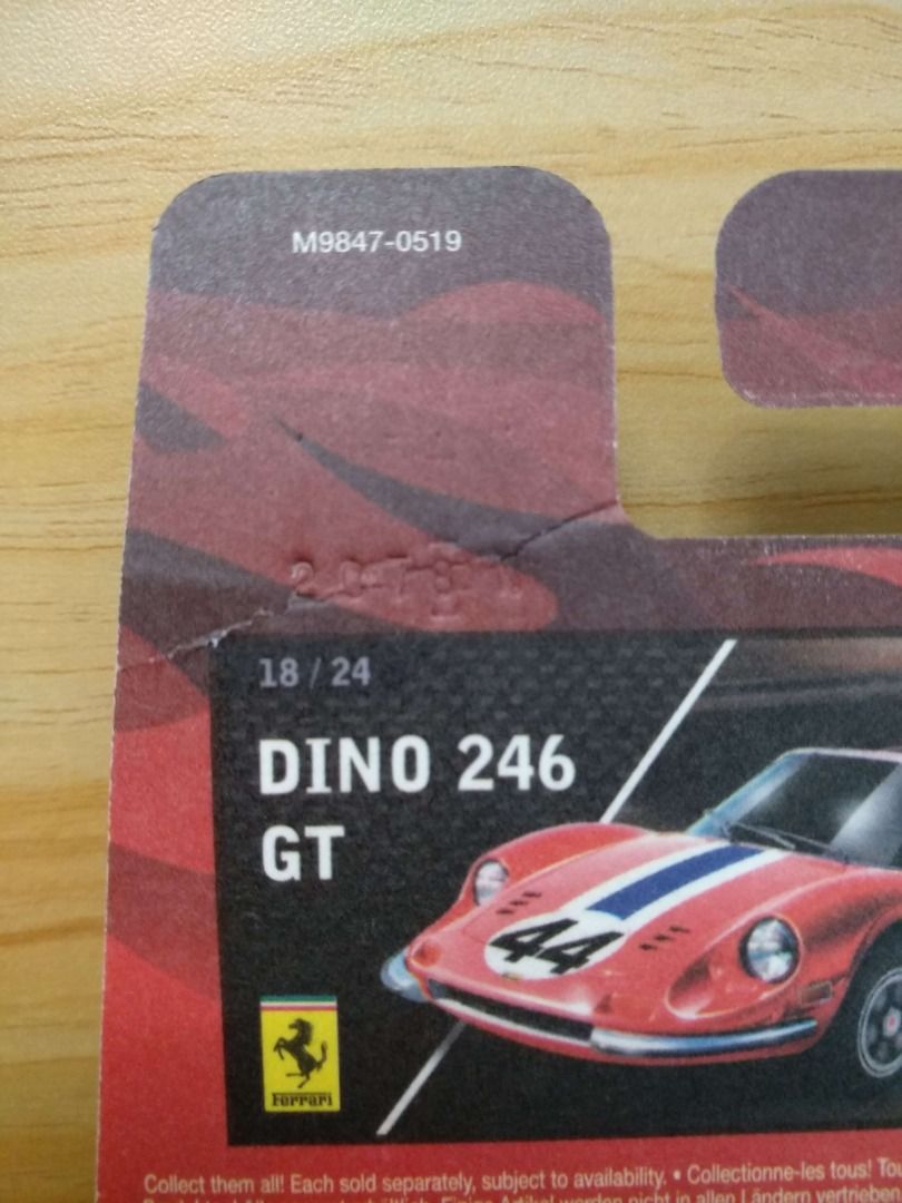 Hot Wheels Ferrari Racer Dino 246 GT hotwheels matchbox, Hobbies & Toys ...