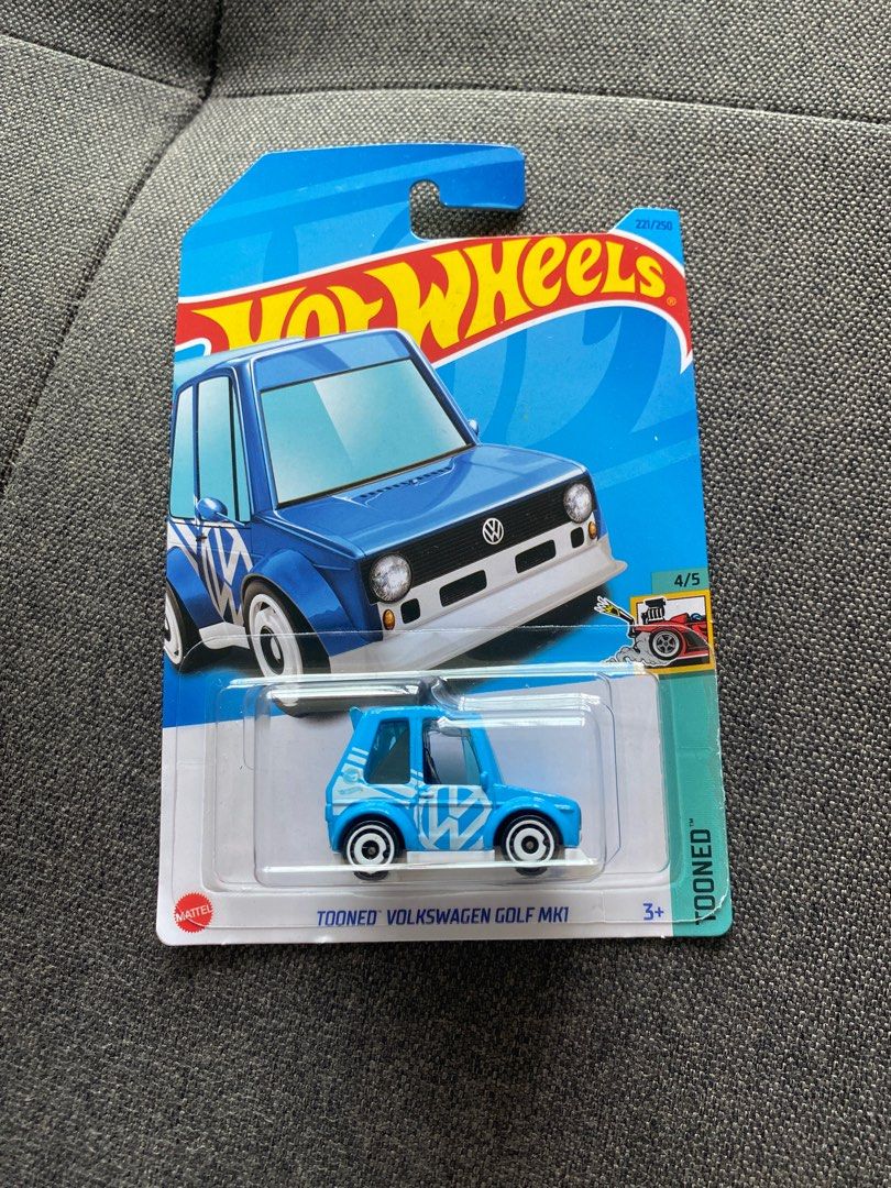 Hot Wheels Tooned Volkswagen Golf MK1 Regular Treasure Hunt, Hobbies ...