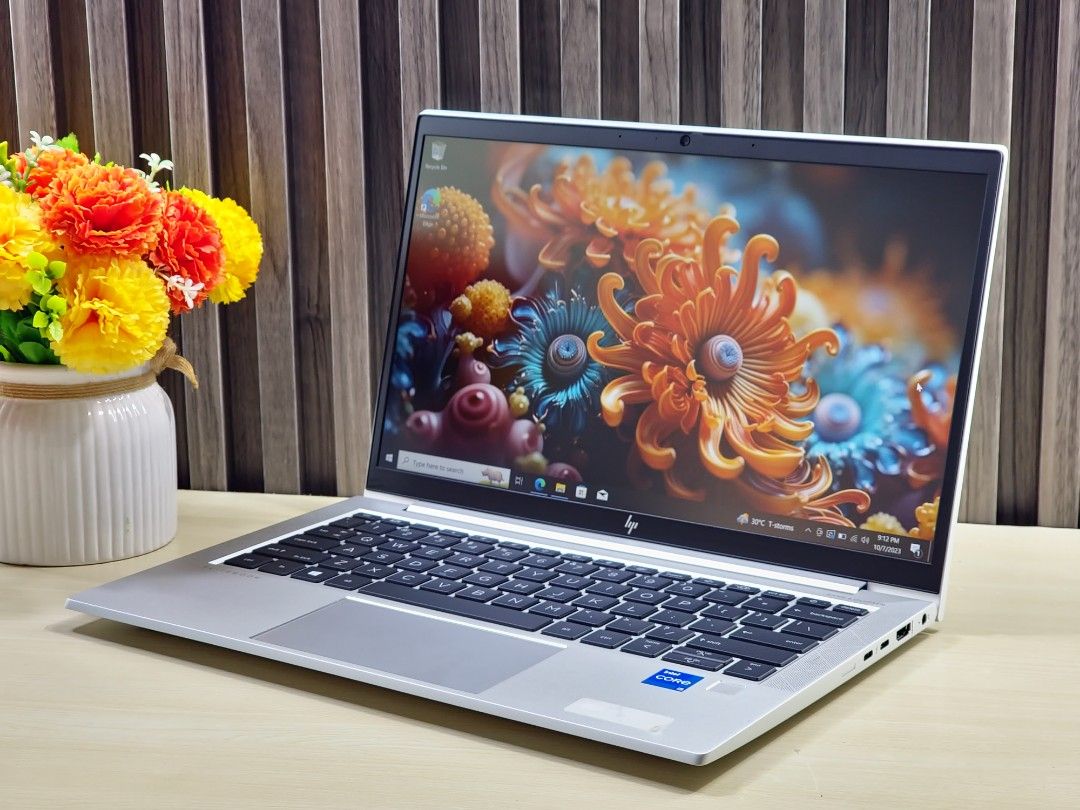 Hp Elitebook Inch G Notebook Pc I Th Gen Vpro Gb Ram Gb Nvme Ssd Flash Storage