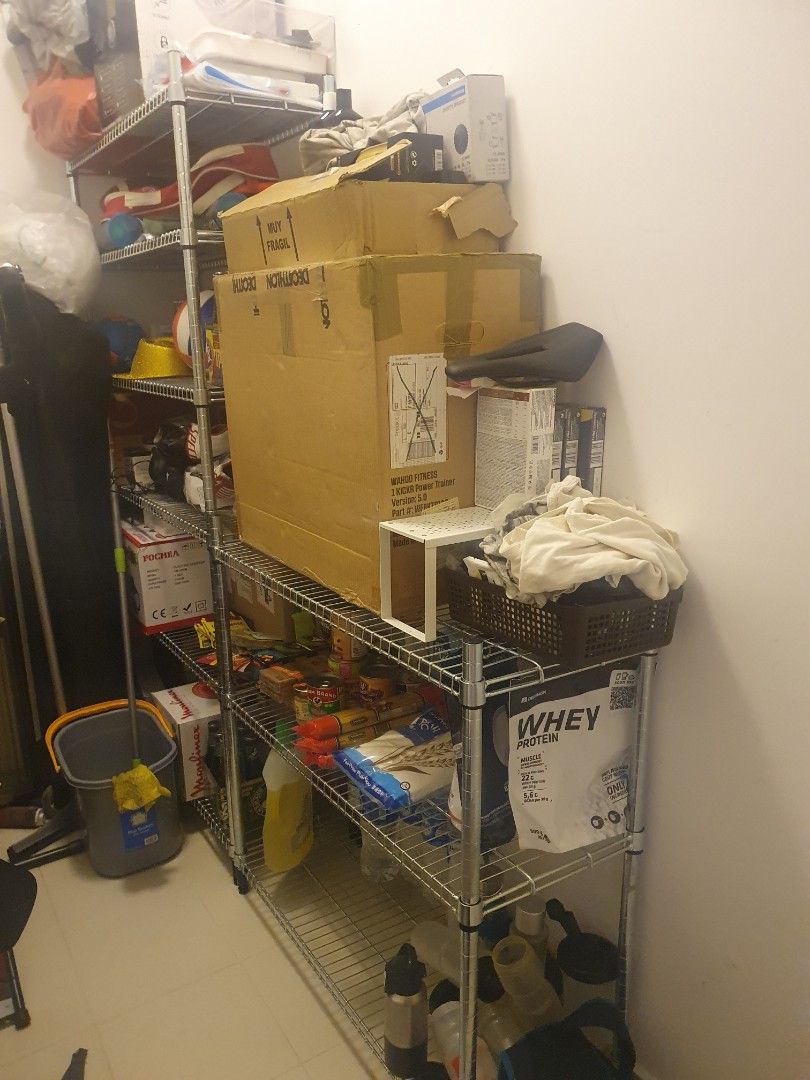 Ikea omar shelf (storage rack), Furniture & Home Living, Furniture ...