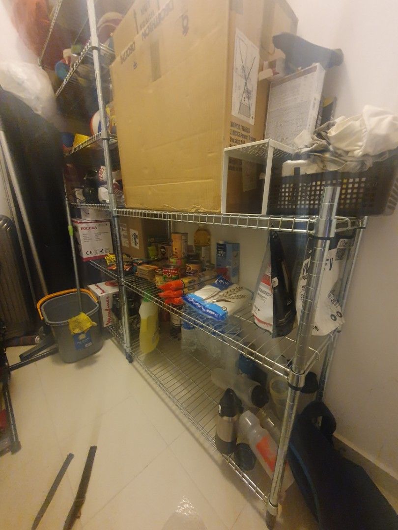 Ikea omar shelf (storage rack), Furniture & Home Living, Furniture ...