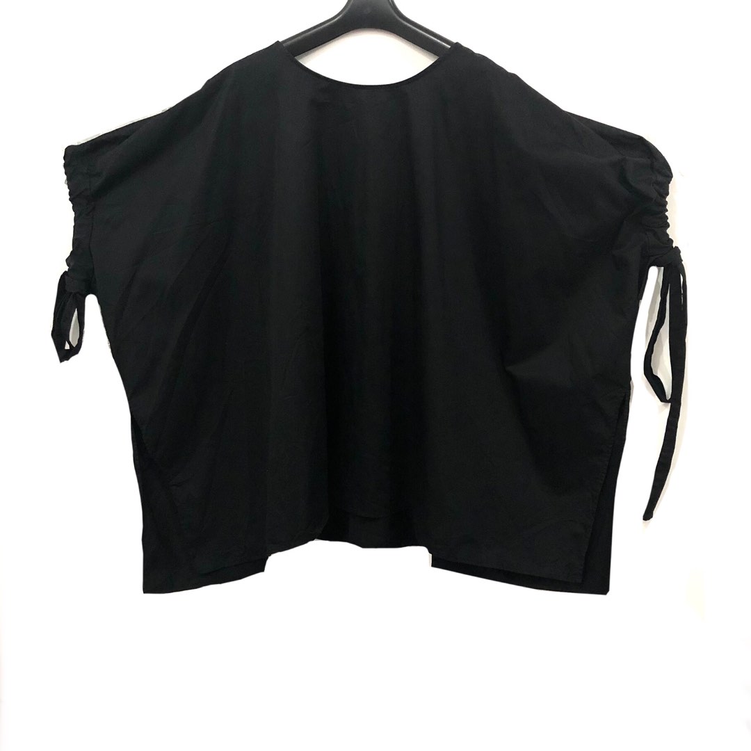 Iming Shanghai Poplin Avantgarde Ultra wide Long Tops, Women's Fashion ...