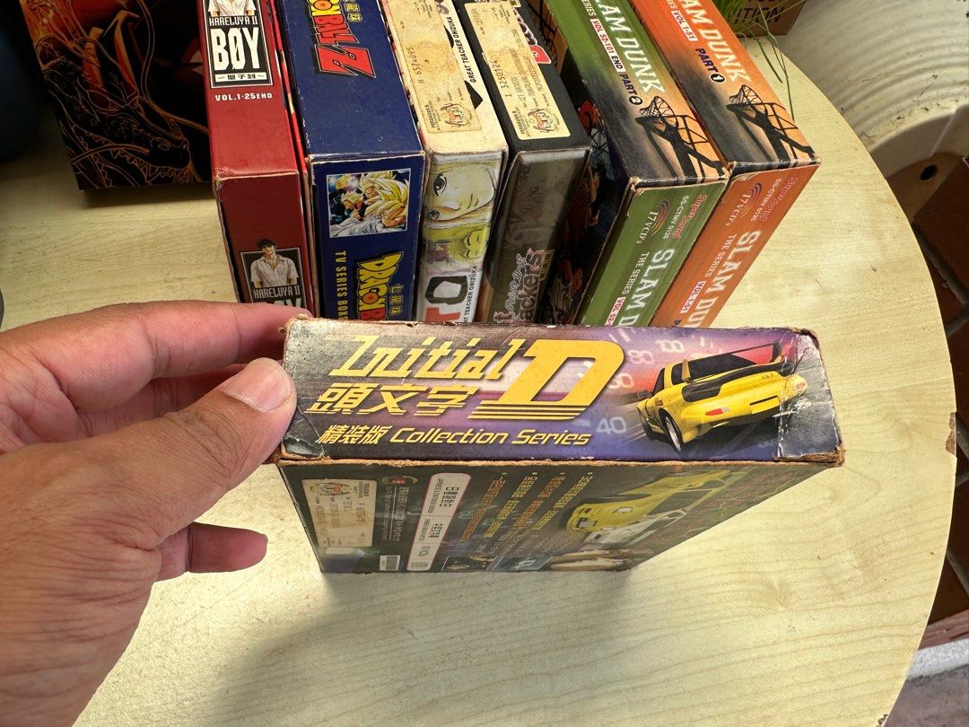 Initial D Anime Original VCD set, Hobbies & Toys, Music & Media, CDs ...