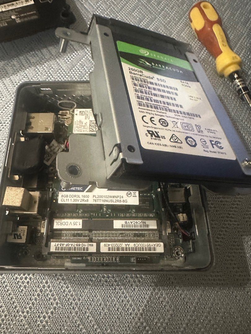 Intel NUC6CAYH Mini PC NUC Kit's, Computers & Tech, Parts & Accessories, Other Accessories on ...