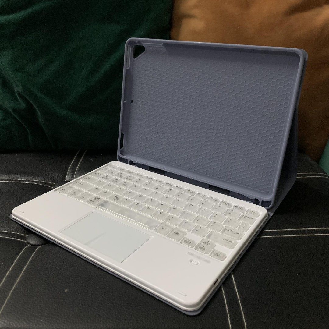 IPad 7 8 9th Gen Keyboard Case With Backlight Touchpad Keyboard Mobile Phones Gadgets Mobile