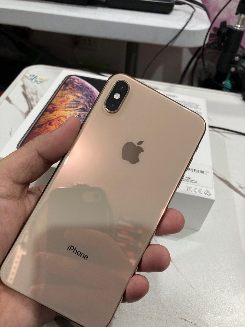 Iphone Xs Max 256gb Gold Factory Unlocked from Globe With Receipt ...