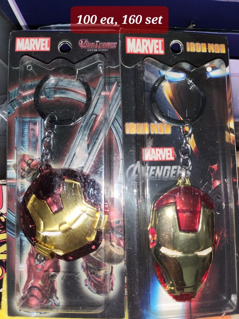 Iron Man & Captain America Keychains, Hobbies & Toys, Memorabilia ...