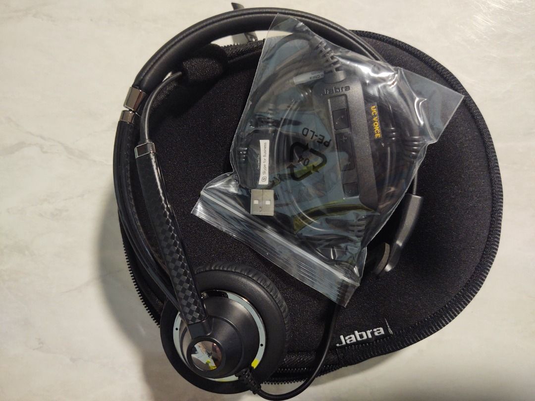 Jabra Uc Voice Ms Mono Black Audio Headphones Headsets On Carousell