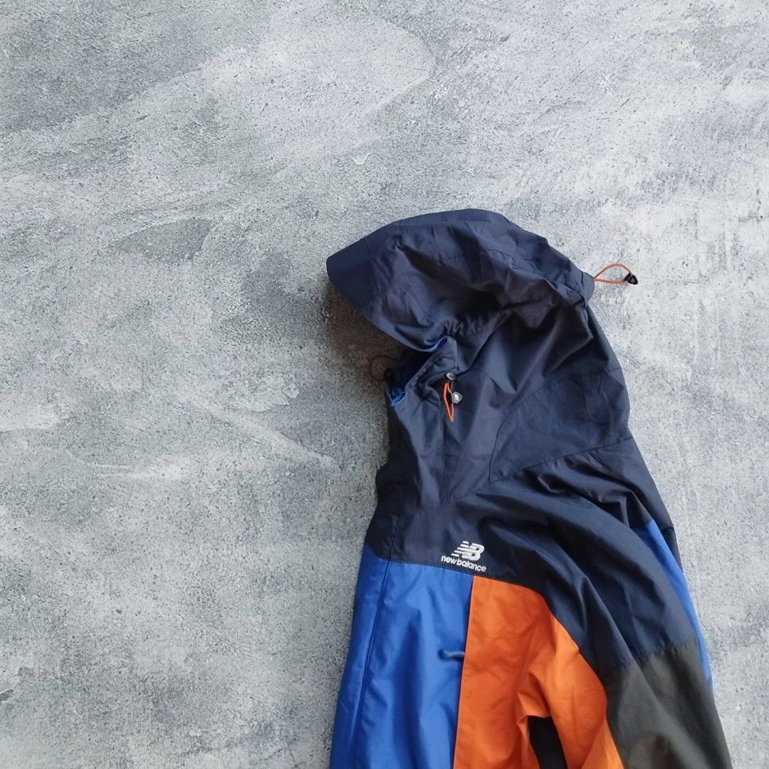 JAKET OUTDOOR NB (NEW BALANCE) GROPCORE COLOUR BLOCK, Fesyen Pria ...