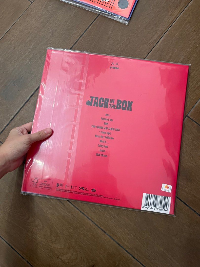 j-hope (BTS) Jack In The Box [LP] (Limited Edition), Hobbies & Toys, Music & Media, Vinyls on ...