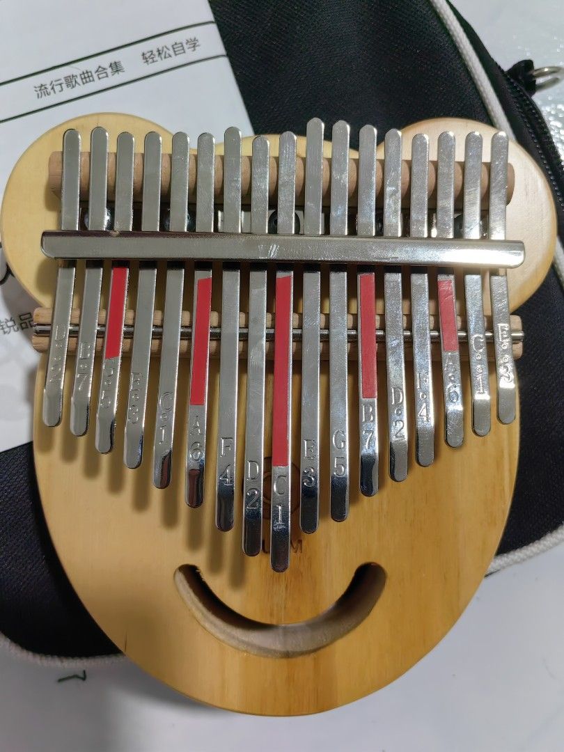 Kalimba 17-Tone Thumb Organ, Hobbies & Toys, Music & Media, Musical ...