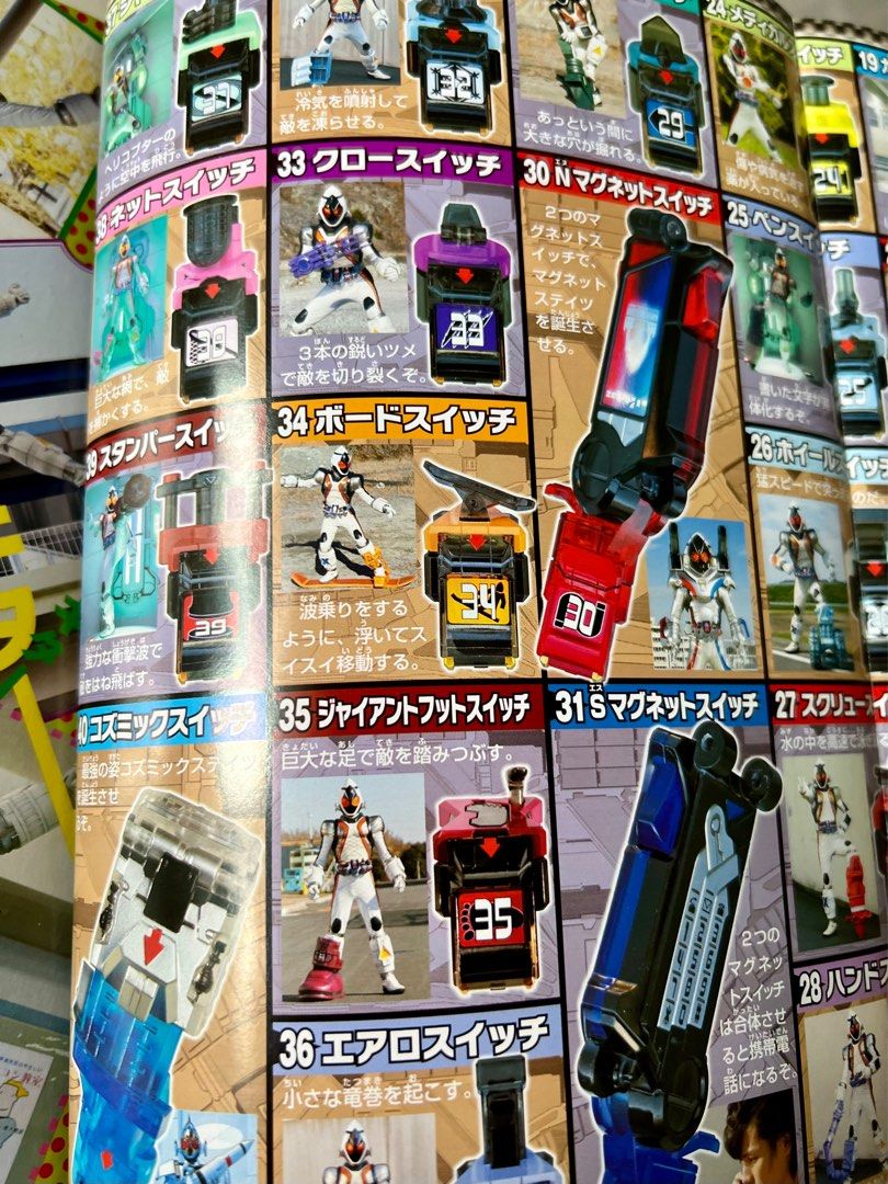 Kamen Rider Fourze Super Hero File book, Hobbies & Toys, Books ...