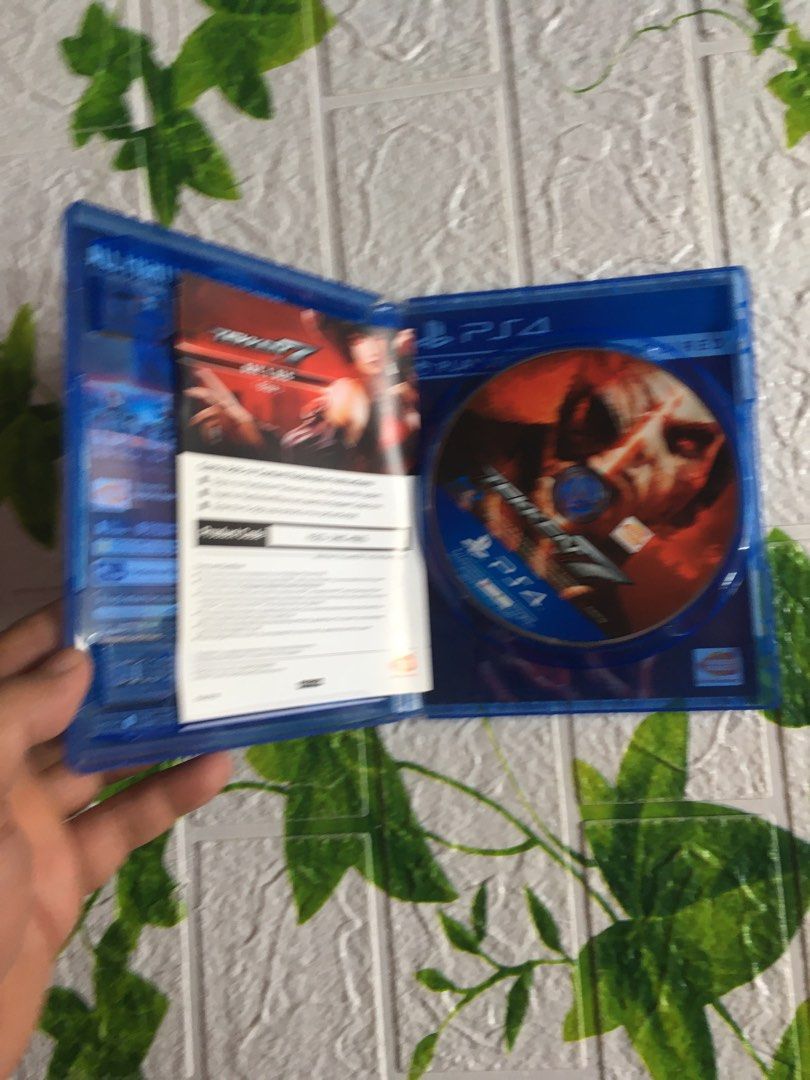 Kaset PS 4 tekken 7 masih bagus tinggal pakai main aja,bisa kirim2 via ...