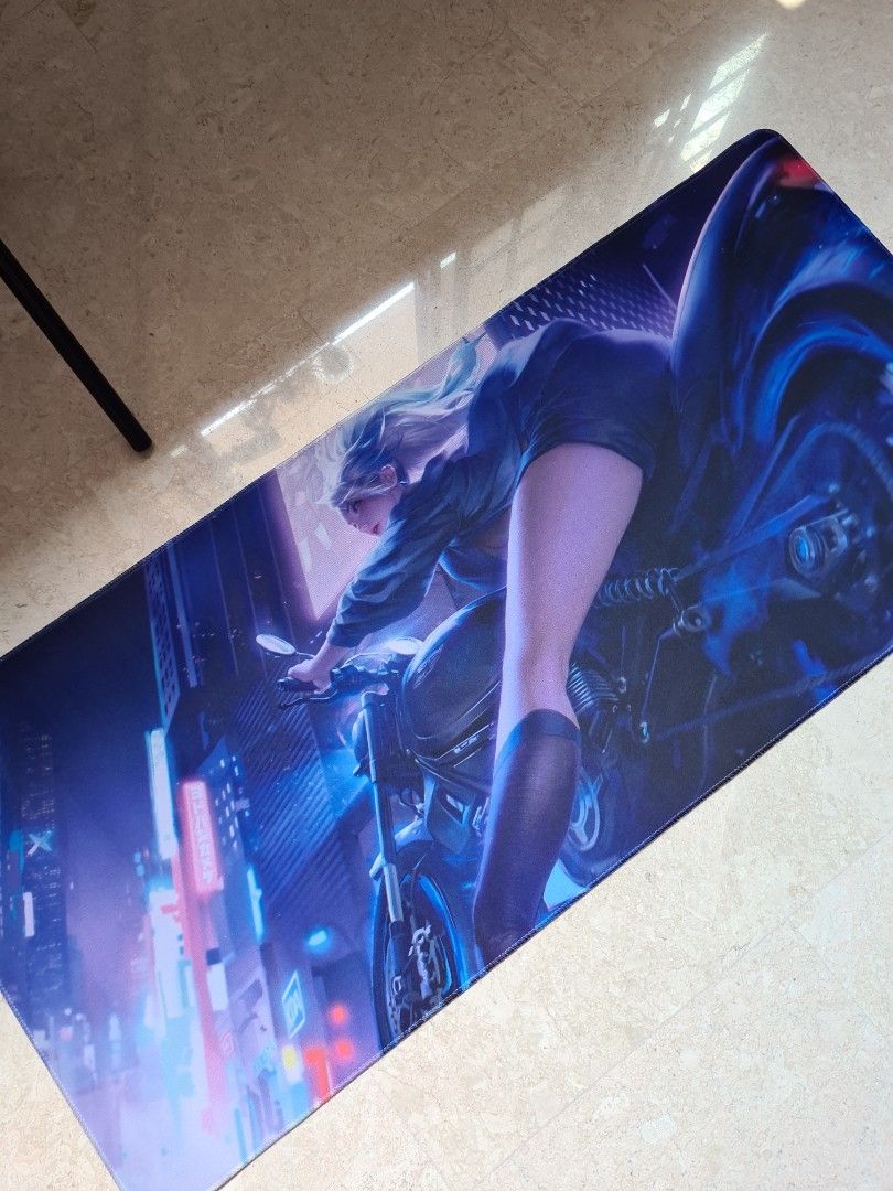 KDA Akali Mouse Pad 90cmx40cm, Computers & Tech, Parts & Accessories ...