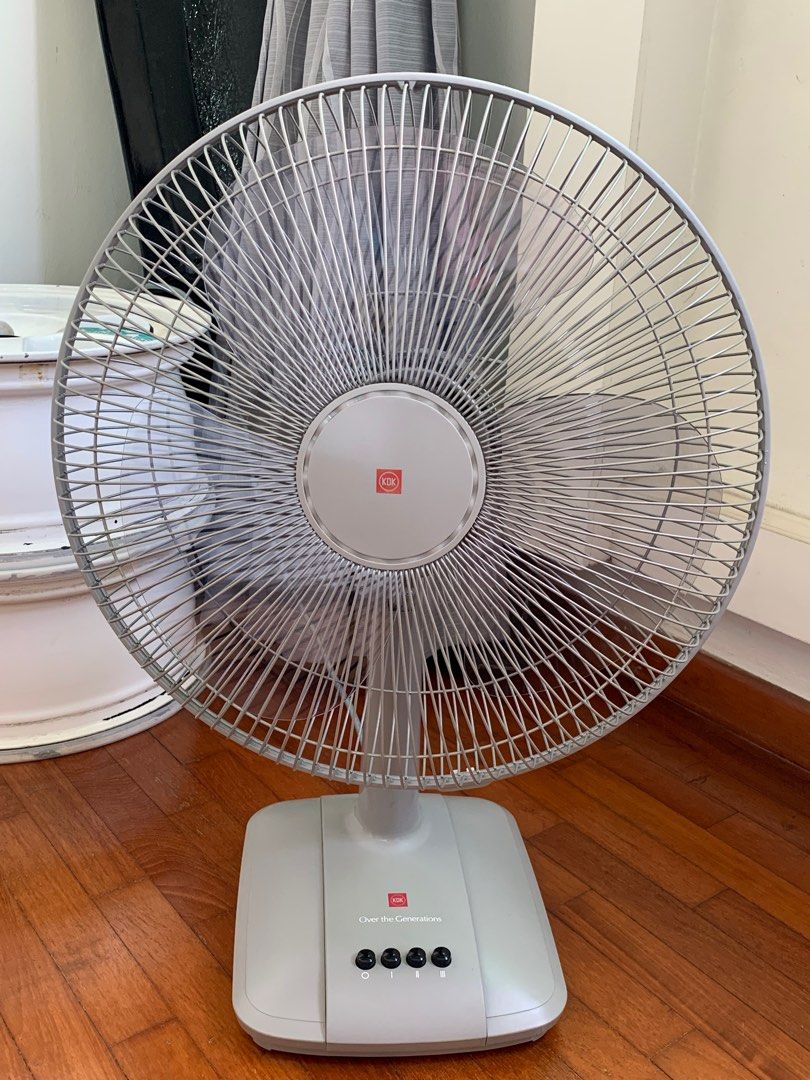 KDK 40cm desk fan, Furniture & Home Living, Lighting & Fans, Fans on ...