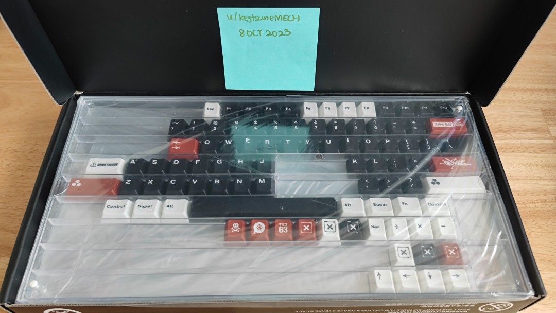 ULTRA RARE "KEEB01" Quiccs X Mammoth75 Full Bundle Keyboard Set ...