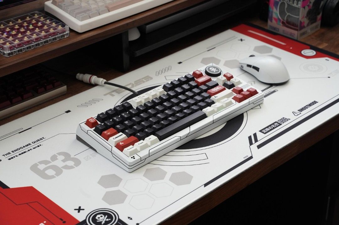 ULTRA RARE "KEEB01" Quiccs X Mammoth75 Full Bundle Keyboard Set ...