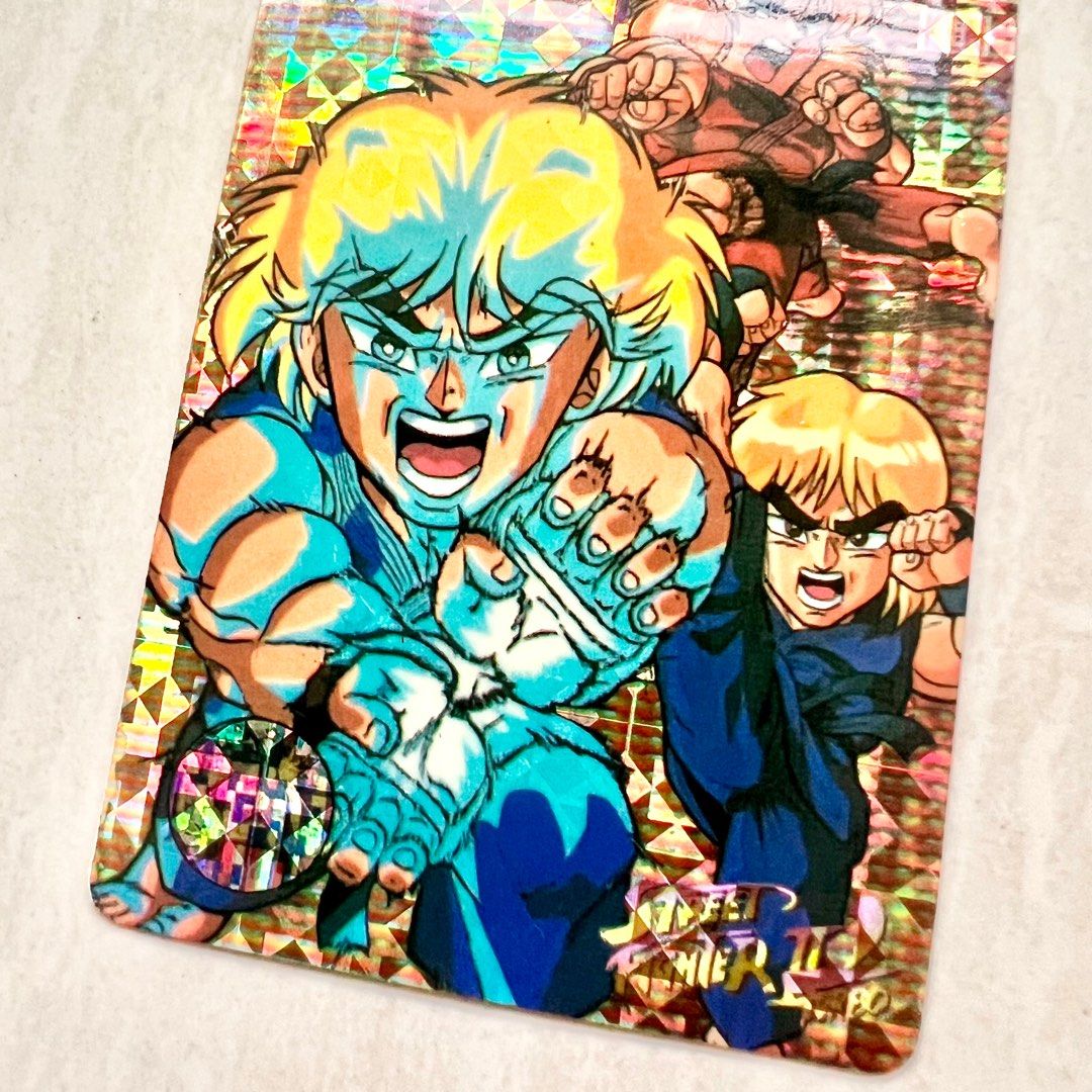 Ken Street Fighter II Rare Card | Bandai Made in Japan 1993, Hobbies ...