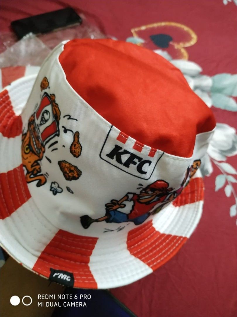 KFC x UJANG x PMC, Men's Fashion, Watches & Accessories, Cap & Hats on Carousell