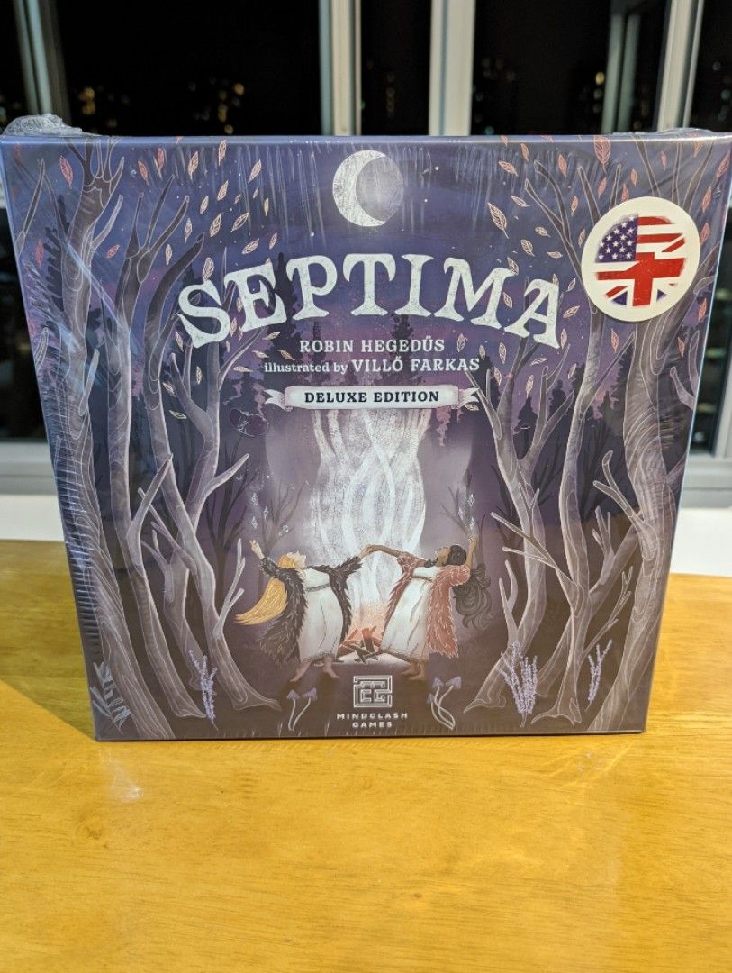[Kickstarter] Septima Deluxe Edition board game, Hobbies & Toys, Toys ...