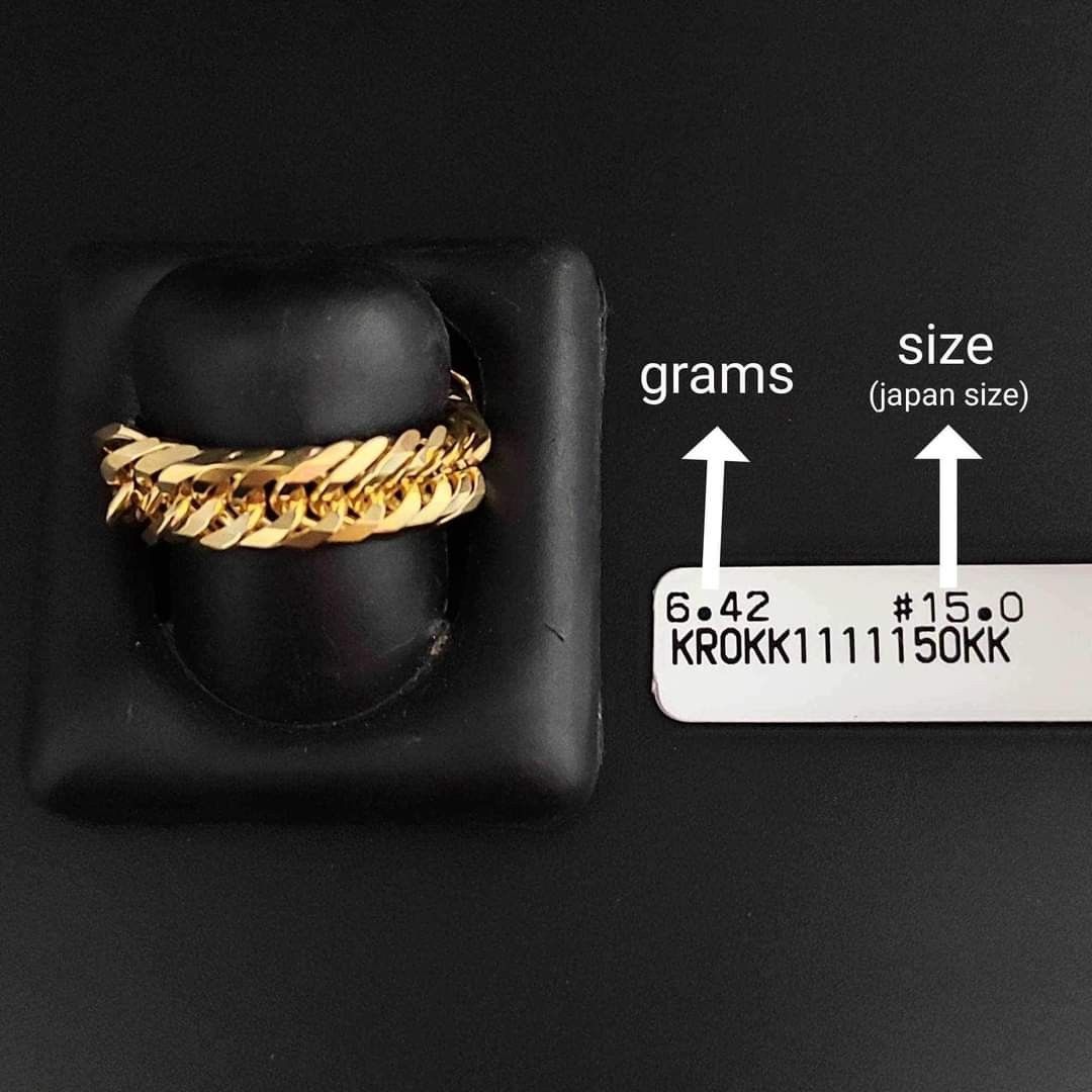 Kihei Rings 18k Gold, Women's Fashion, Jewelry & Organizers, Rings on Carousell