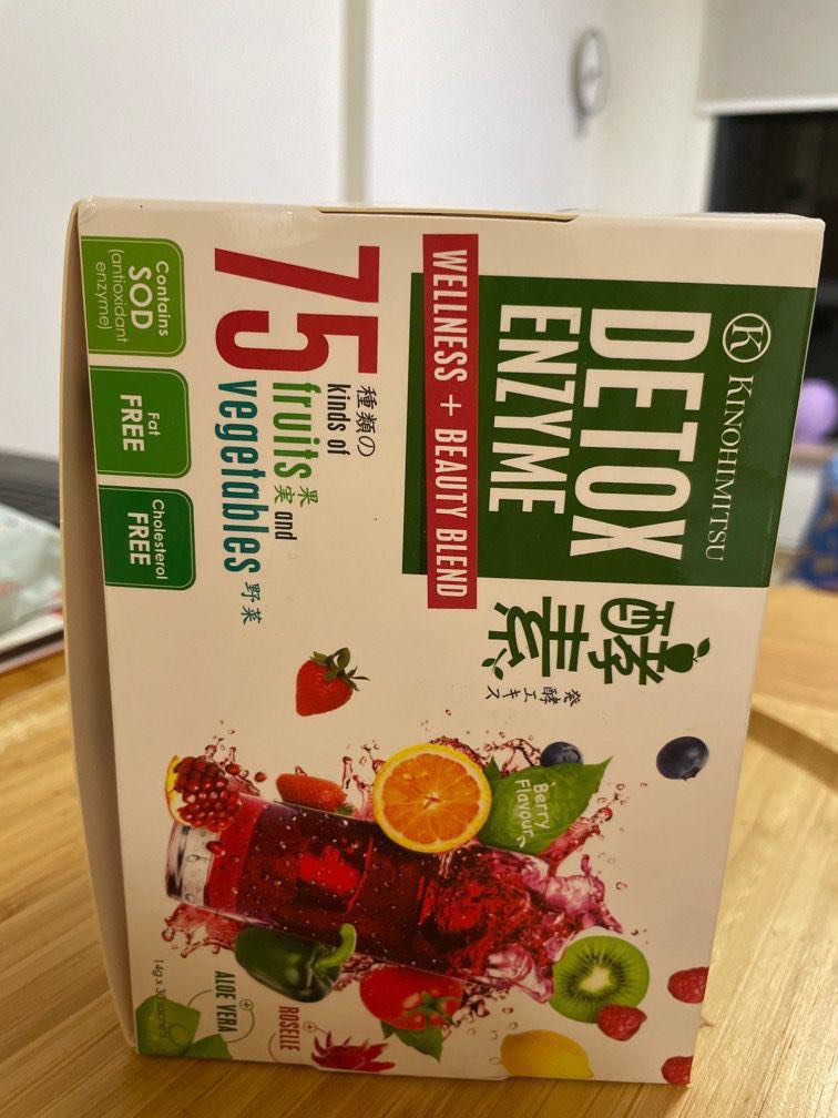 Kinohimitsu Detox Enzyme (27 sachets), Health & Nutrition, Health ...