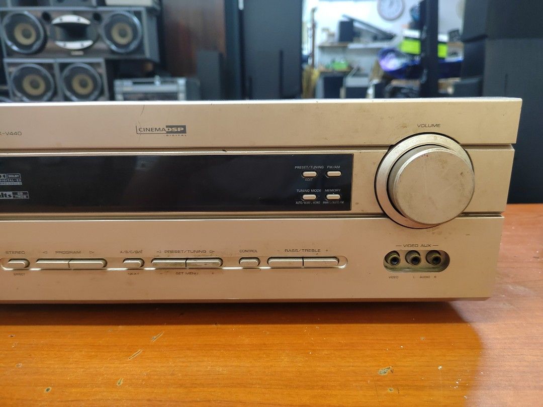 Ku yamaha Av stereo amp elok, Audio, Soundbars, Speakers & Amplifiers ...