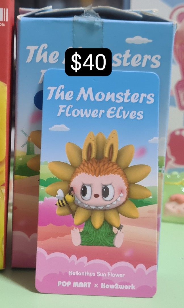 Labubu sunflower on Carousell