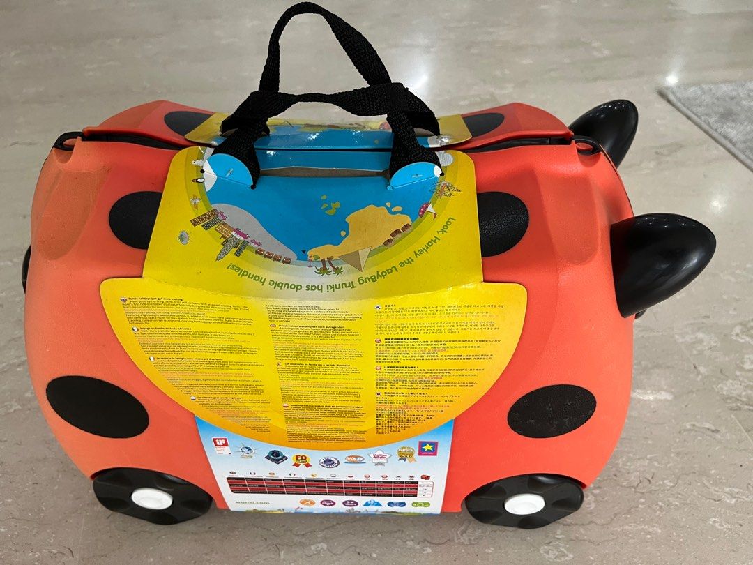 Ladybug kids luggage trunki, Hobbies & Toys, Travel, Luggage on Carousell