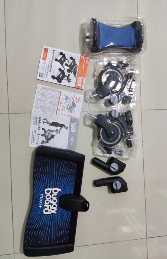 Lascal Buggy Board with Seat - Maxi + (universal board for stroller ...