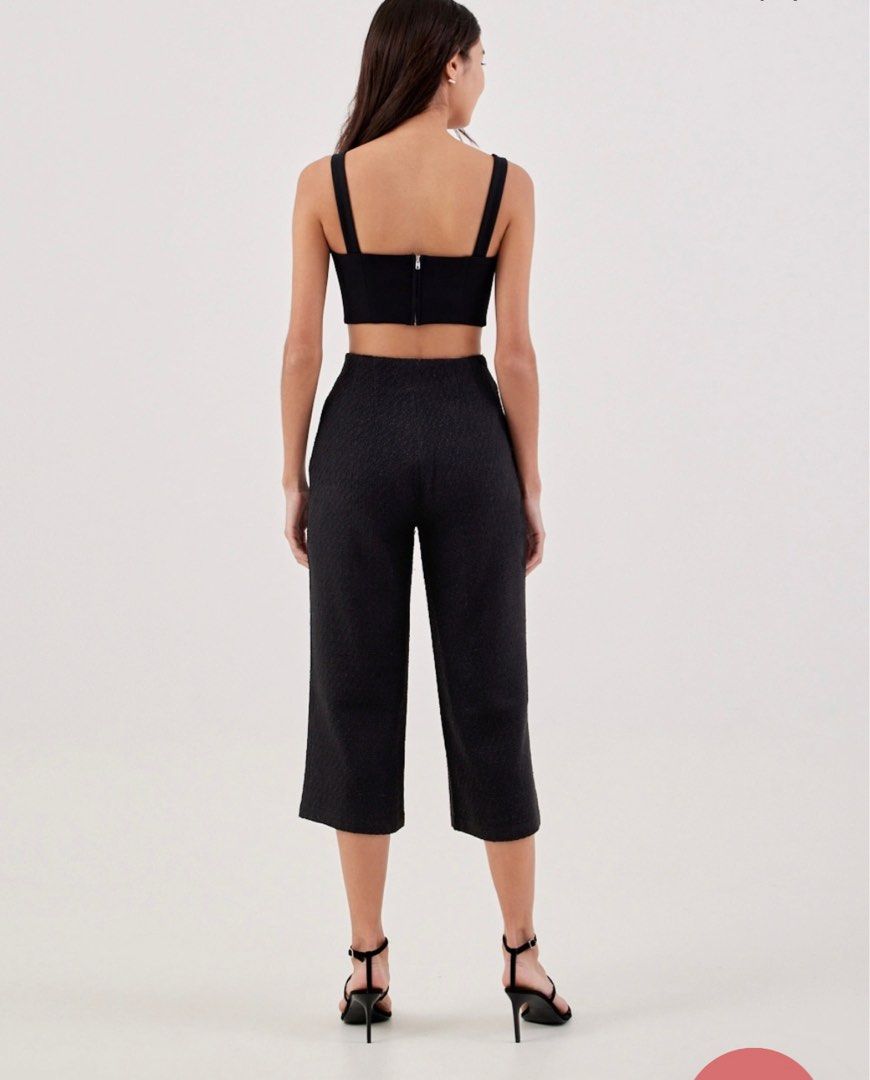 LB Love Bonito Masha Tweed Culottes, Women's Fashion, Bottoms, Jeans ...