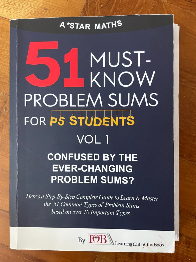 Learning Out of the Box 51 Must Know Problem Sums, Hobbies & Toys ...