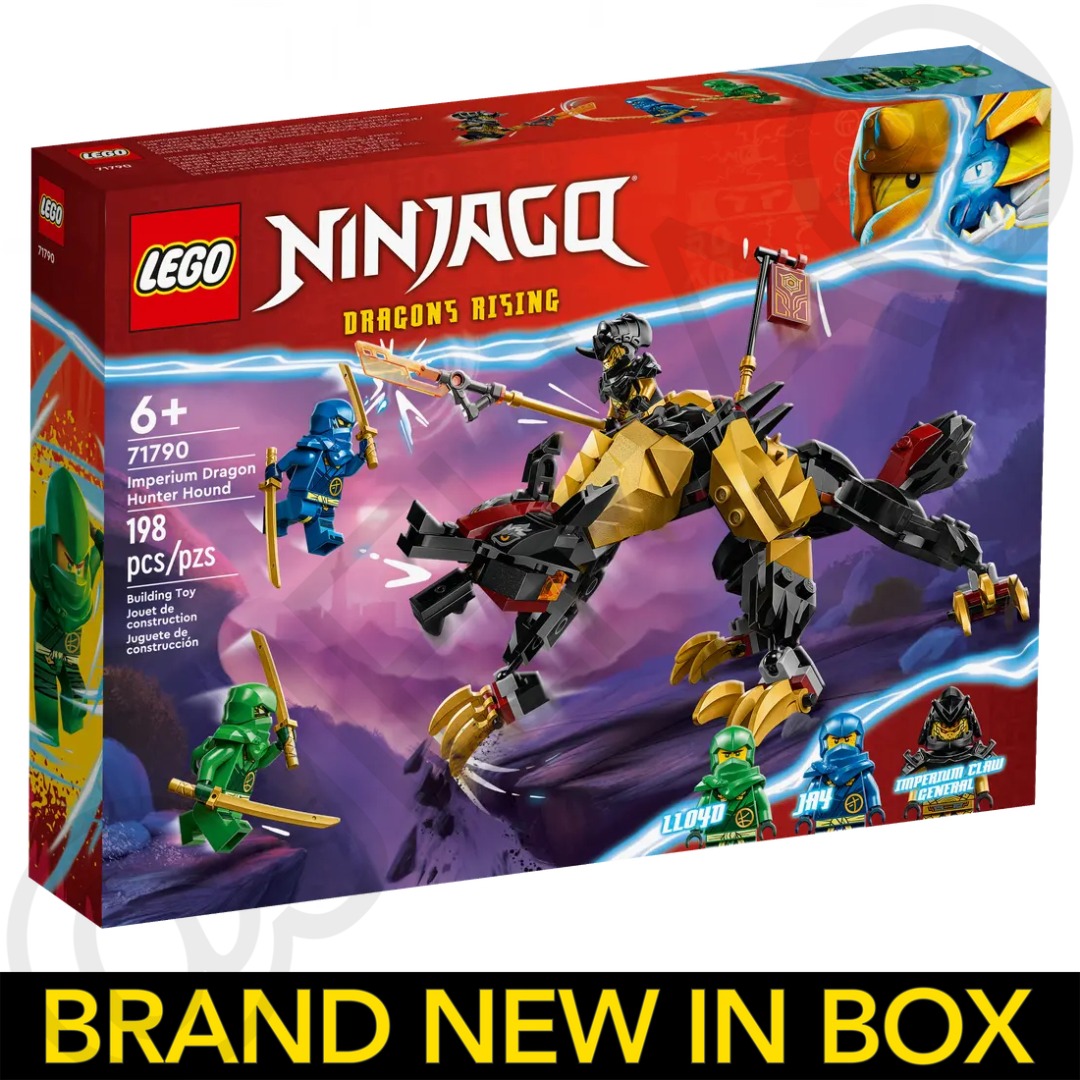 LEGO 71790 Ninjago Dragon Rising Imperium Dragon Hunter Hound (Tags ...