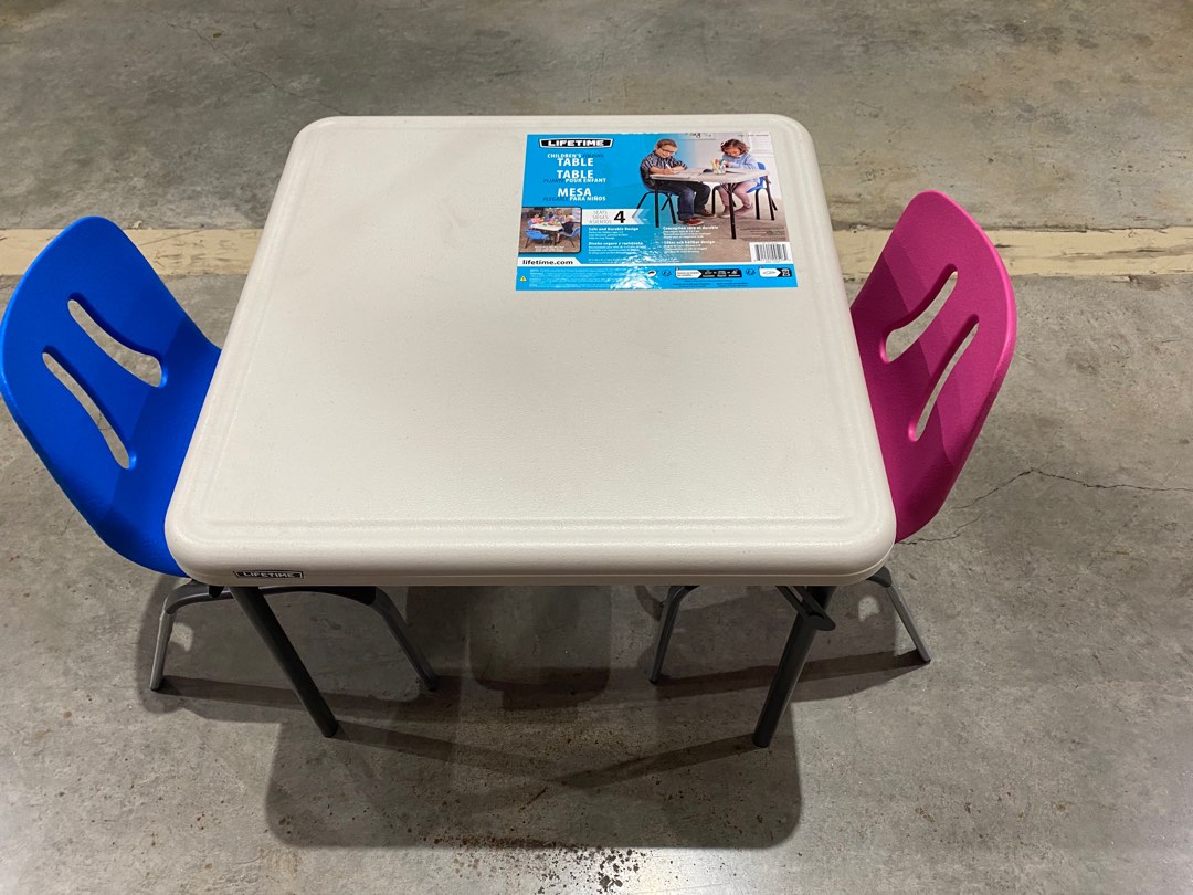 Lifetime study table, Furniture & Home Living, Furniture, Tables & Sets ...